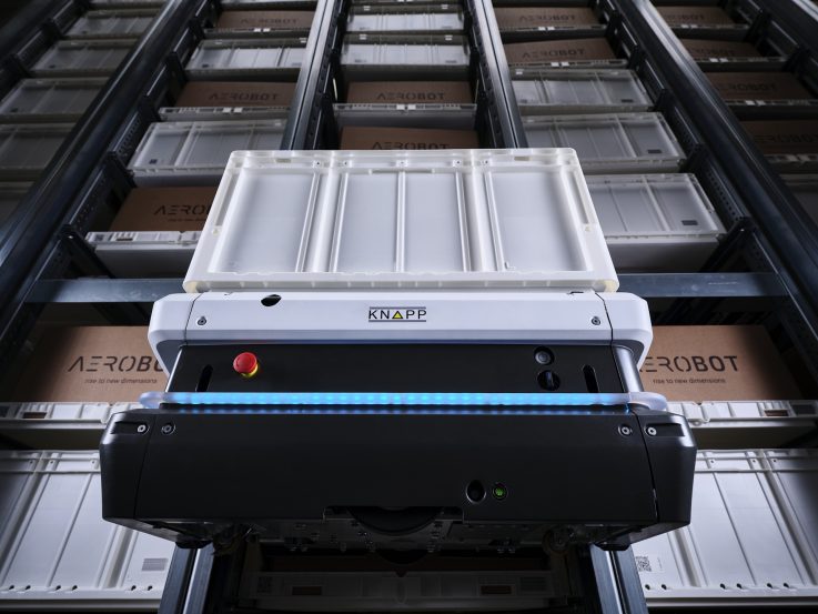 AeroBot Storage Robot – Intelligent Warehouse Automation