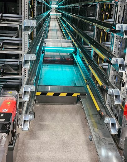 GC Europe automatise avec Evo Shuttle et SAP® EWM - KNAPP