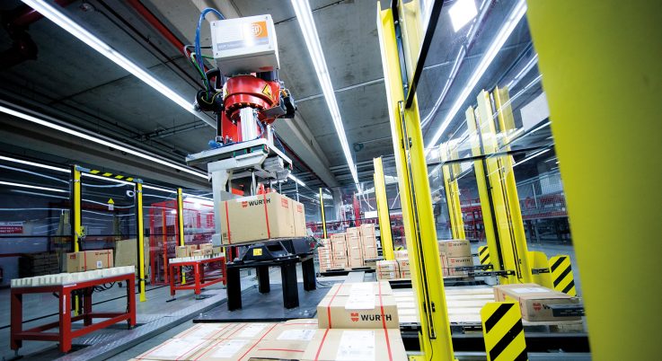 Intelligent automation in logistics at Würth | KNAPP